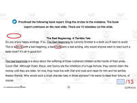 How to Write a Book Report: Proofreading Practice & Review to Remember ...