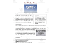 How Weather Works - Digital Scientific Reading Comprehension Article ...