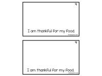 I am Thankful! - Emergent Reader by Teach Simple
