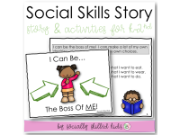 I Can Be The Boss Of Me! Social Skills Story and Activity by Teach Simple
