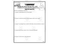 "I Survived The Great Chicago Fire, 1871" Book Study Unit by Teach Simple