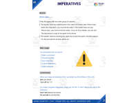 Imperatives | Beginner Lesson Plan by Teach Simple