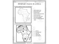 Important Places in Africa Reading Packet by Teach Simple
