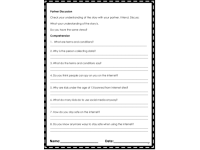 Internet Safety Interactive Listening Activity by Teach Simple