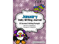 January Daily Writing Journal by Teach Simple