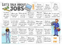 Jobs Speaking Game by Teach Simple