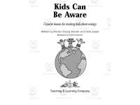 Kids Can Be Aware: Creative lessons for teaching kids about the ...