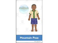 Kids Yoga Stories: Camping Yoga Cards for Kids by Teach Simple