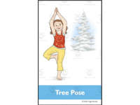 Kids Yoga Stories: Winter Yoga Cards for Kids by Teach Simple