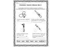 Kindergarten Health: Unit 6 by Teach Simple