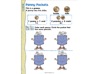 Kindergarten Learning: Money Printable Workbook by Teach Simple