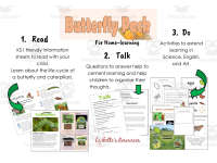 KS1 Science: Butterfly Lifecycle Activity Pack (Home-learning) by Teach ...