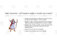 KS4 Literature: (12) ‘The Tempest’ – Guided Essay Writing ii by Teach ...