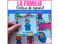 La Familia - Family in Spanish Vocabulary and Games by Teach Simple