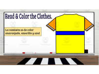 La ropa -Google Slides Digital Coloring- by Teach Simple