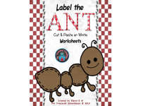 Label the Ant Worksheets by Teach Simple