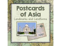 Landmarks and Landforms of Asia | Continent of Asia Unit Study ...