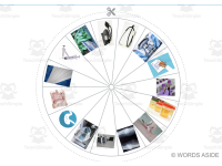 Language & Communication Wheels: Community Based Vocabulary by Teach Simple
