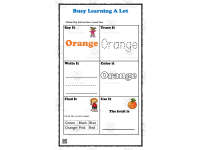 Learning Colors Activity Boxes Worksheet by Teach Simple