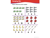 Learning How to Count Activities Printable Workbook by Teach Simple