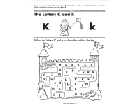 Learning Letters A-O Printable Workbook by Teach Simple