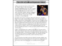 Lebron James No Prep Packet | Black History Printable by Teach Simple