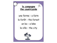 Les Vacances - French Taboo Speaking Game - Vacation vocabulary by ...