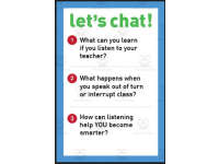 Let's Chat Conversation Cards | "Listening and Learning" by Teach Simple