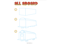 Let's Draw Things That Go Activity Book by Teach Simple