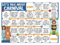 Let's Talk About Carnival Board Game by Teach Simple