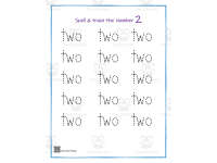 Let's Talk Numbers Preschool Kinder Home School Printable Worksheets by ...