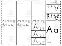 Letter A Mini Book & Bracelet by Teach Simple