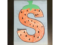 Letter S Outlines for Alphabet Crafts by Teach Simple