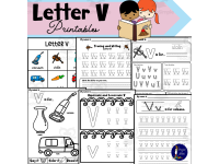 Letter V Printables by Teach Simple