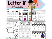Letter X Printables by Teach Simple