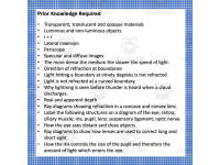 Light - Reflection, Refraction and Lenses Smart Board Bingo for Middle ...