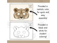 Lion Paper Mask by Teach Simple