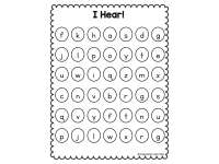 Literacy Intervention Packet: Letter Sound Correspondence ...