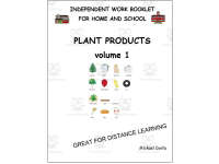 Literacy Worksheets: Plant products vol 1 by Teach Simple