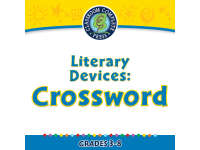 Literary Devices: Crossword - FLASH-MAC by Teach Simple