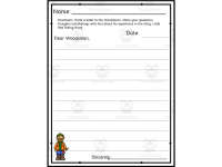 Little Red Riding Hood | Letter Writing Activity by Teach Simple