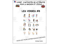 Livret d’activités de littératie et vocabulaire: Les verbes, volume 8 ...