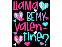 Llama Valentine's Day Bulletin Board Kit, Door Decoration Set, or ...
