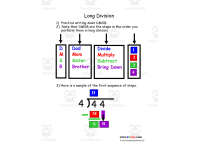 Long Division Printable by Teach Simple