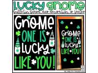 Lucky Gnomes St. Patrick's Day Bulletin Board Kit, Door Decoration Set ...