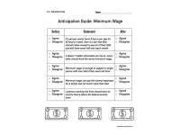 Making Minimum Wage Linear Functions: Week-Long Math Lesson Plans by ...