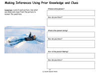 Making Social Inferences with Real Pictures by Teach Simple