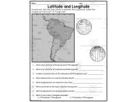 Map and Globe Skills for 6th - 8th Grade Reading Packet by Teach Simple
