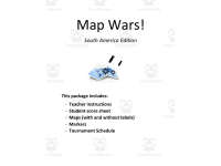 Map Wars: South America Edition | Interactive Geography Game by Teach ...