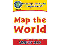 Mapping Skills with Google Earth: Map the World by Teach Simple